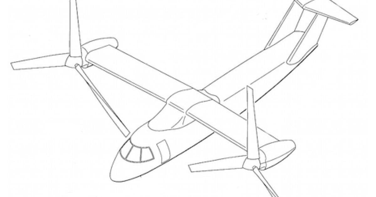 future helicopter drawing