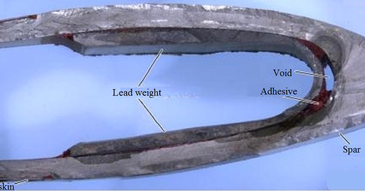 helicopter rotor separation