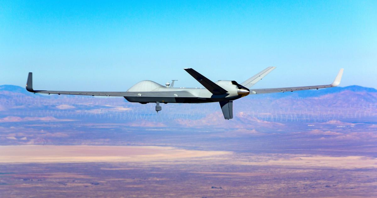predator drone wingspan