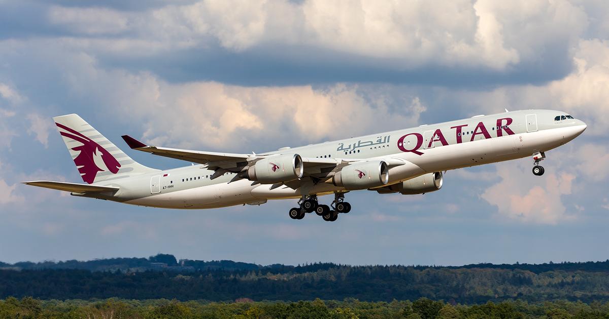 qatar a340
