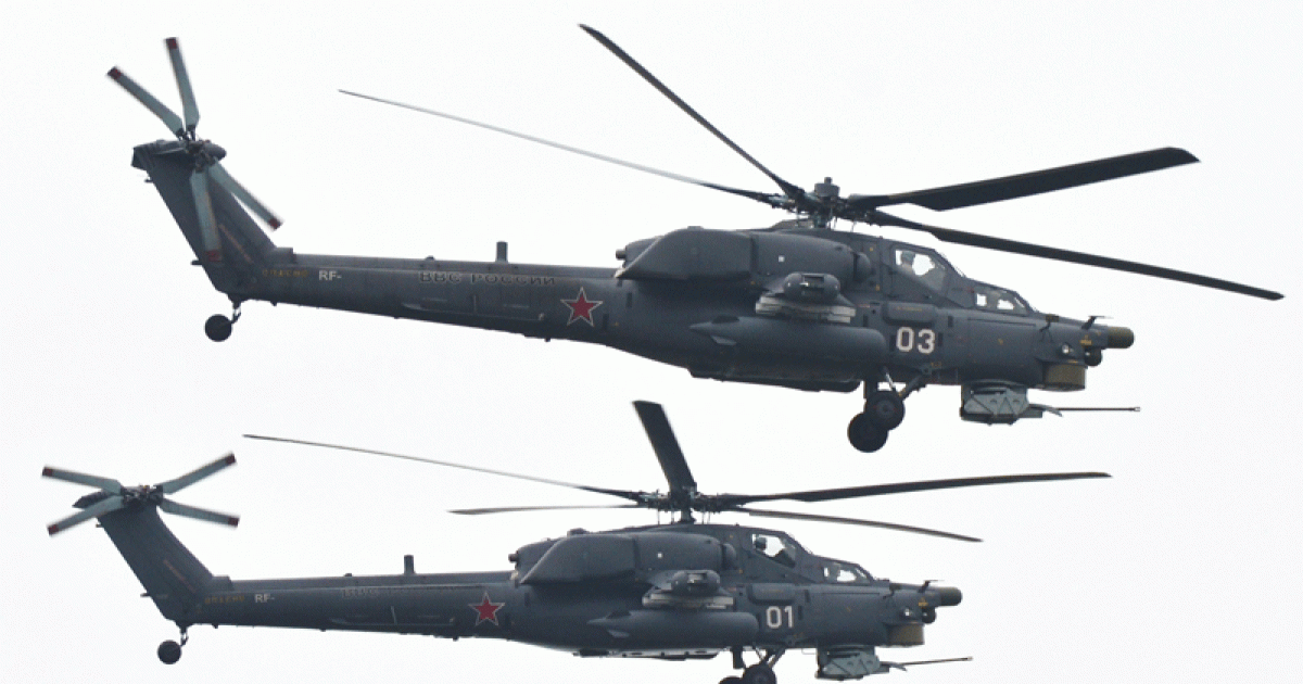 mi 28n attack helicopter