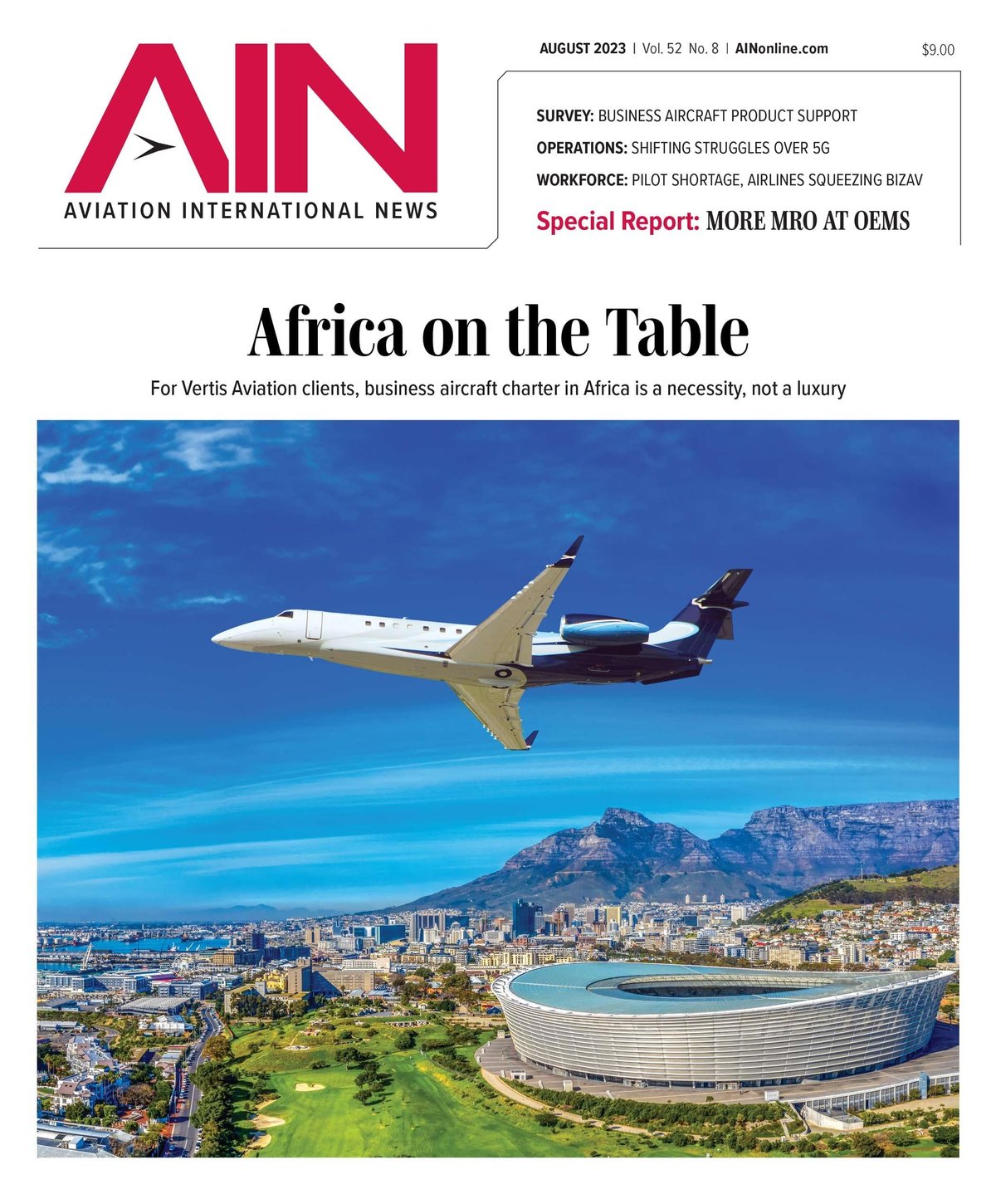 AIN August 2023 Print Issue | Aviation International News