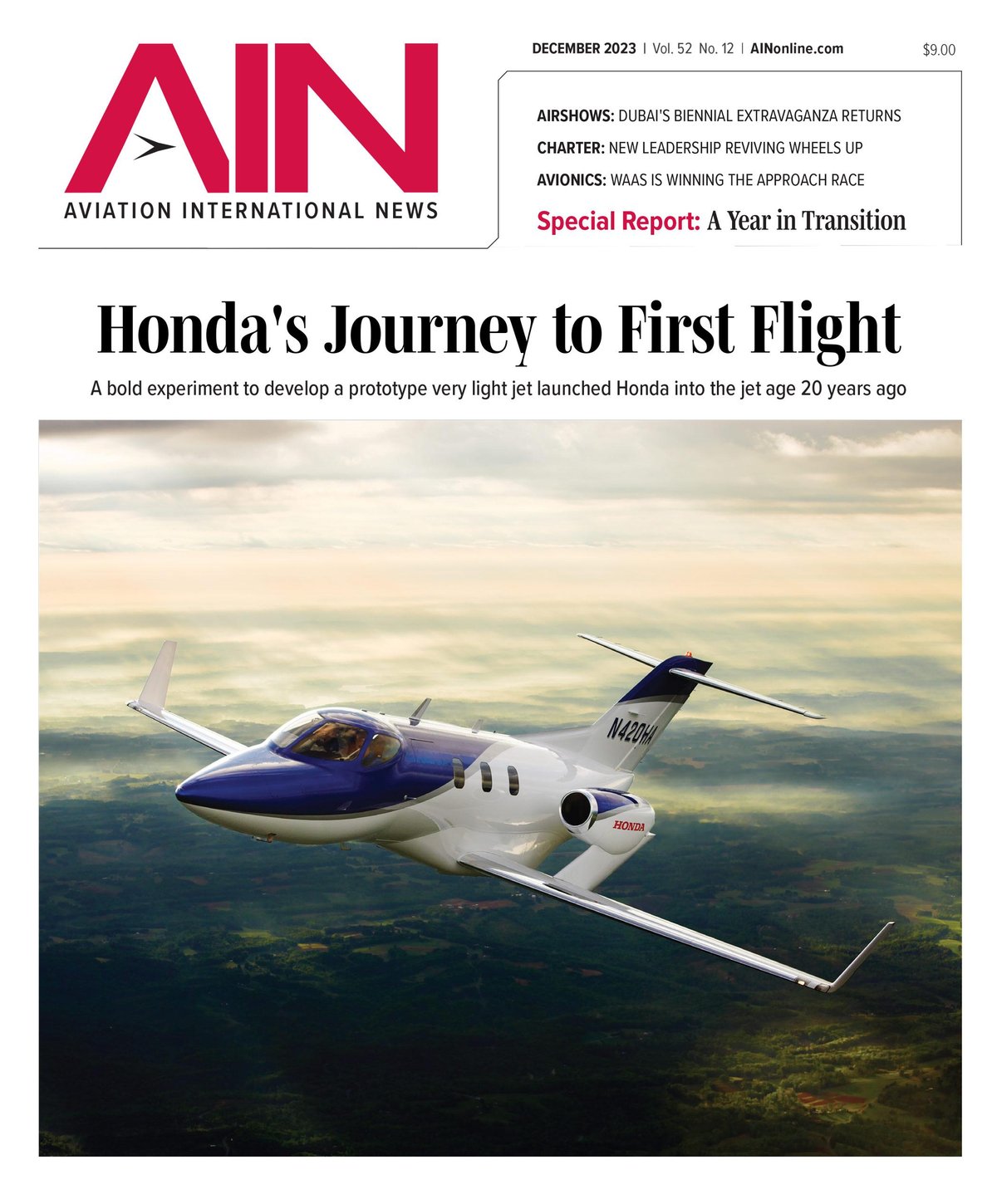 AIN December 2023 Print Issue | Aviation International News
