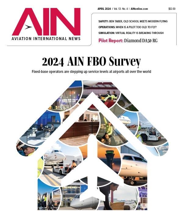 AIN April 2024 Print Issue | Aviation International News