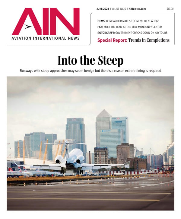 AIN June 2024 Print Issue | Aviation International News