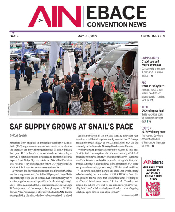EBACE 2024 Day 3 | Aviation International News