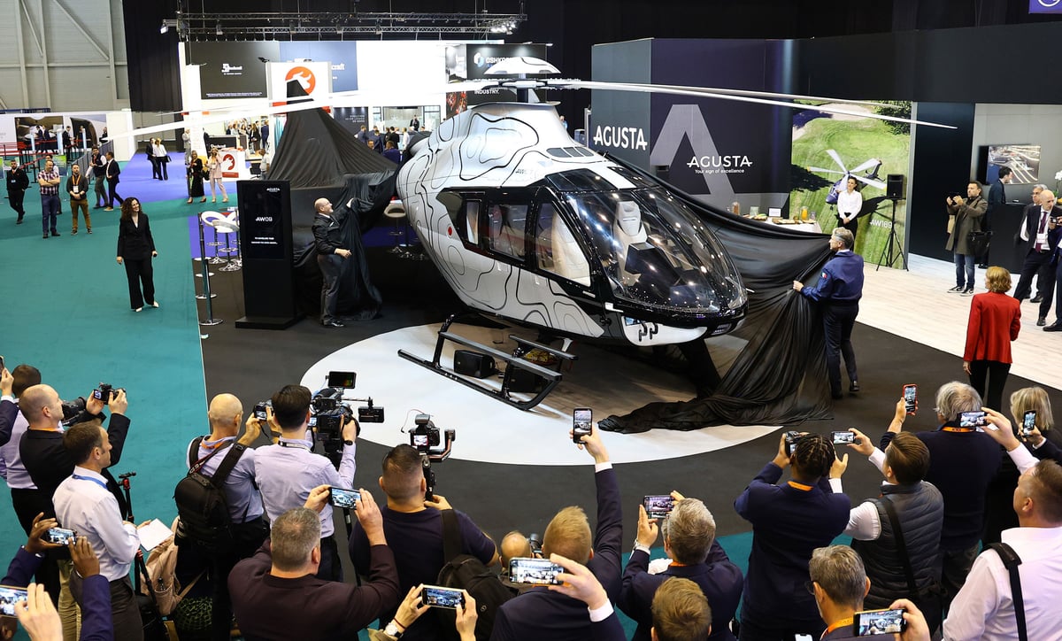 Leonardo AW09 Gets Updated Corporate Look | Aviation International News