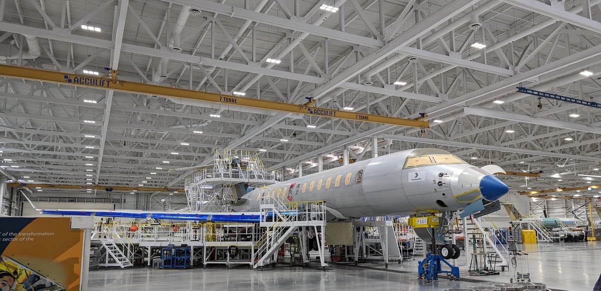 Bombardier Celebrates Its New Toronto Production Home | Aviation ...