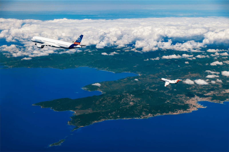 Study: Flying with 100% SAF Shows Significant Non-CO2 Emission ...