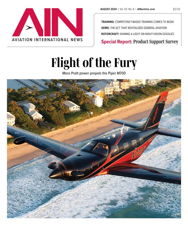 AIN August 2024 Print Issue | Aviation International News