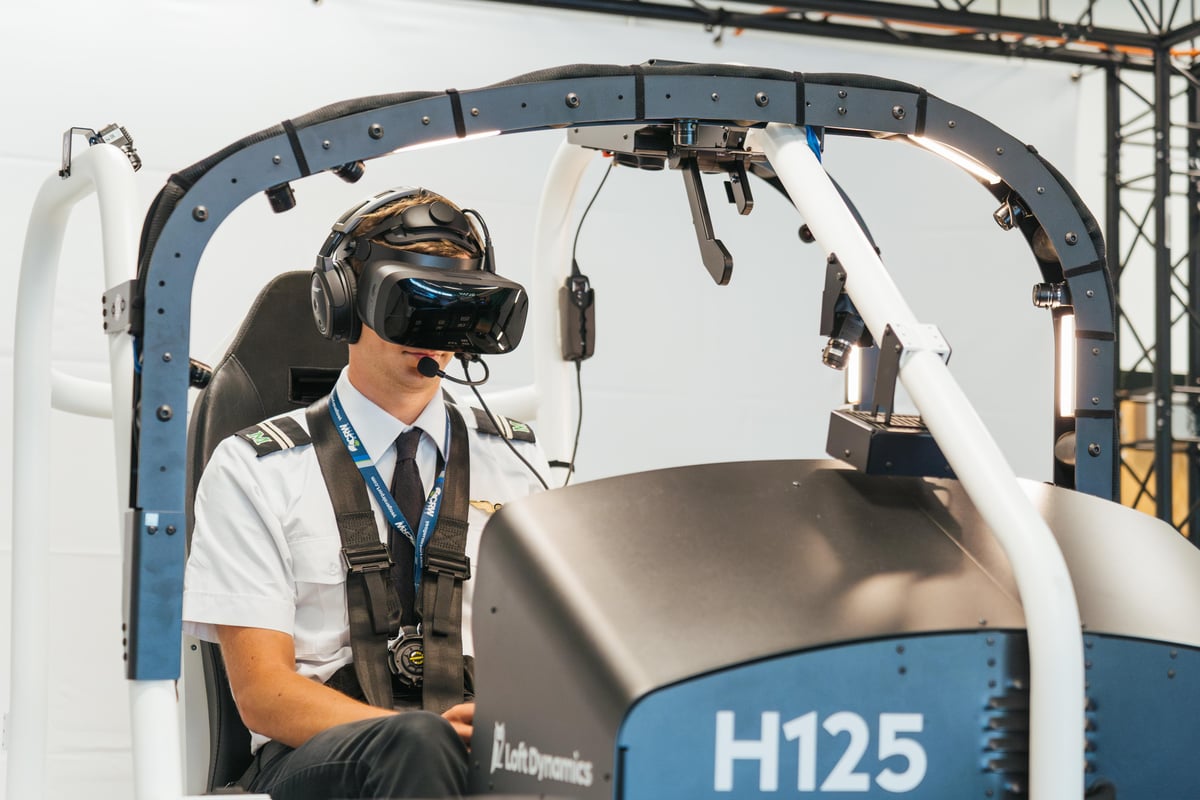 Loft Dynamics Secures FAA Recognition for Virtual Reality Flight ...
