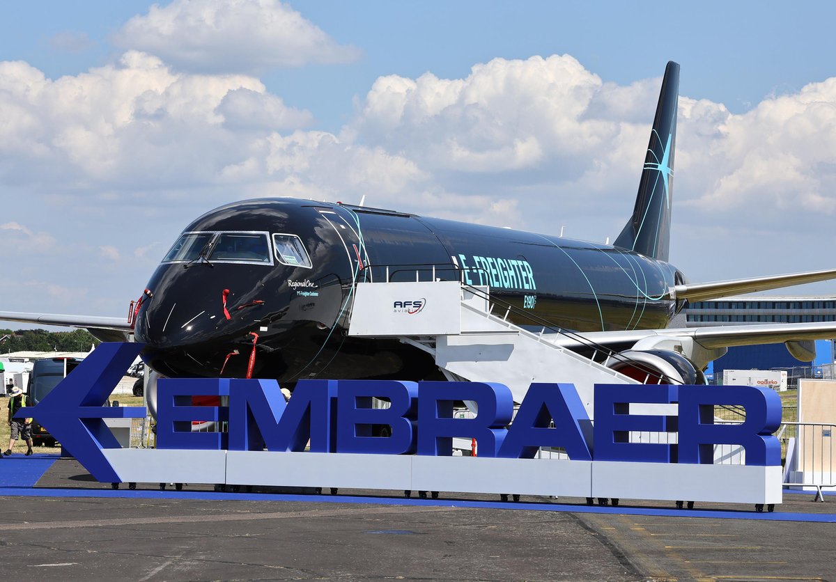 Embraer Debuts E-Freighter at Farnborough Airshow | Aviation ...