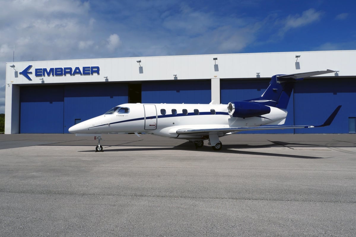 Embraer Executive Jets Sees Record First-nine-month Deliveries ...