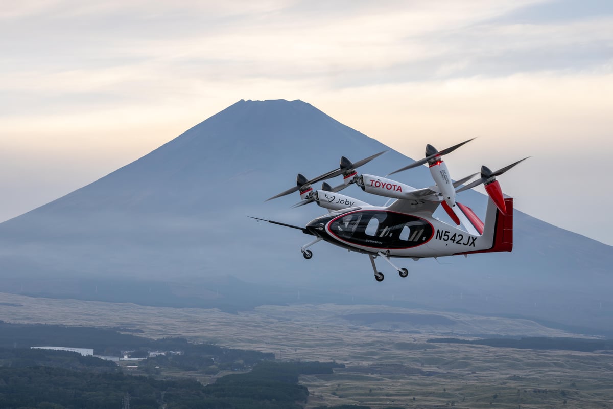 Joby Aviation and Carmaker Toyota Demonstrate eVTOL Aircraft in Japan ...