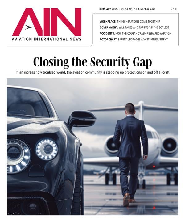 AIN February 2025 Print Issue | Aviation International News