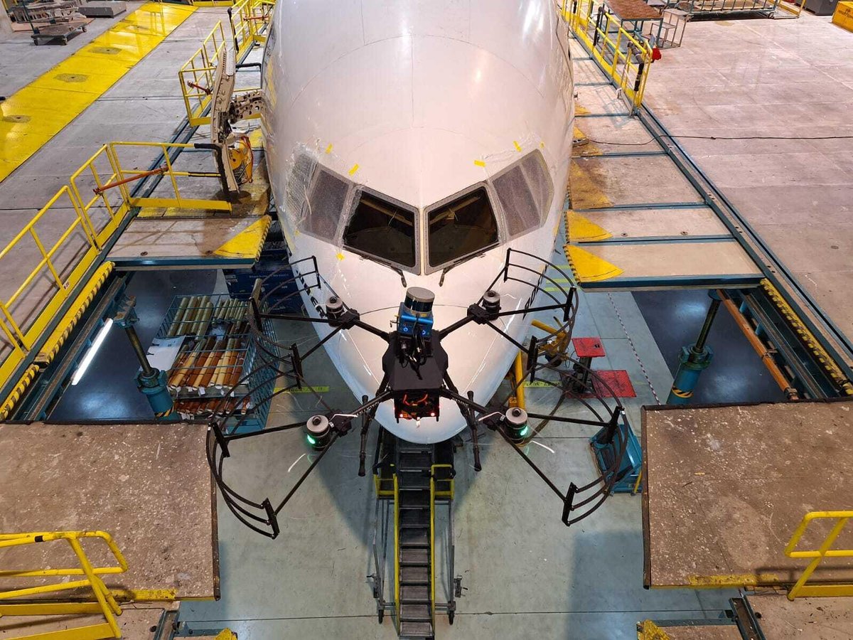 Near Earth Autonomy Develops Preflight Inspection Drones for Airliners ...
