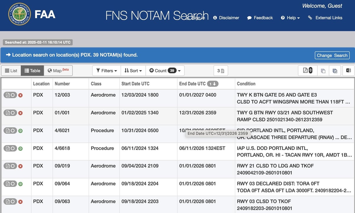 FAA Order Reverses Notam Terminology from "Air Missions" to "Airmen ...
