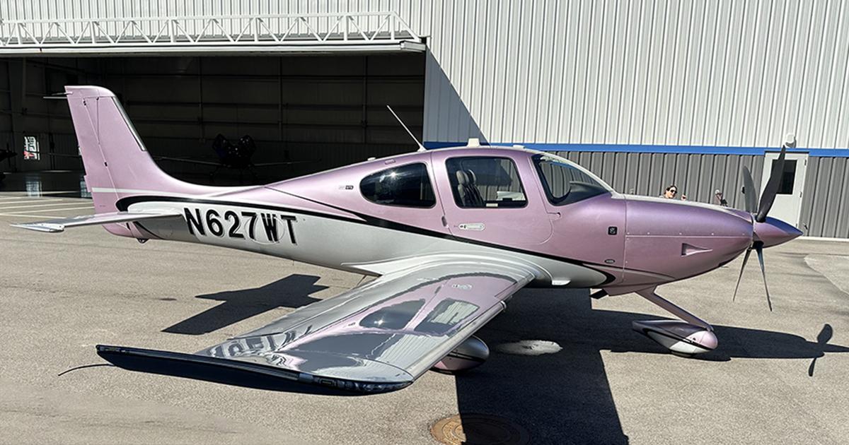 cirrus sr22 range
