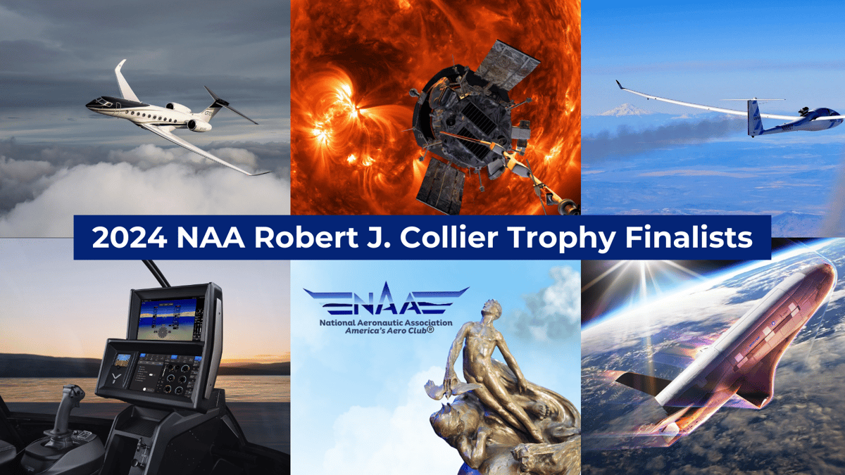 NAA Reveals Five Finalists for 2024 Collier Trophy | Aviation ...