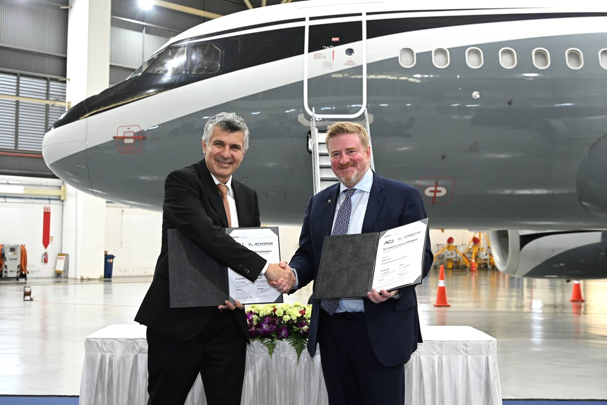 Airbus Corporate Jets Adds Jet Aviation Singapore to Service Network ...