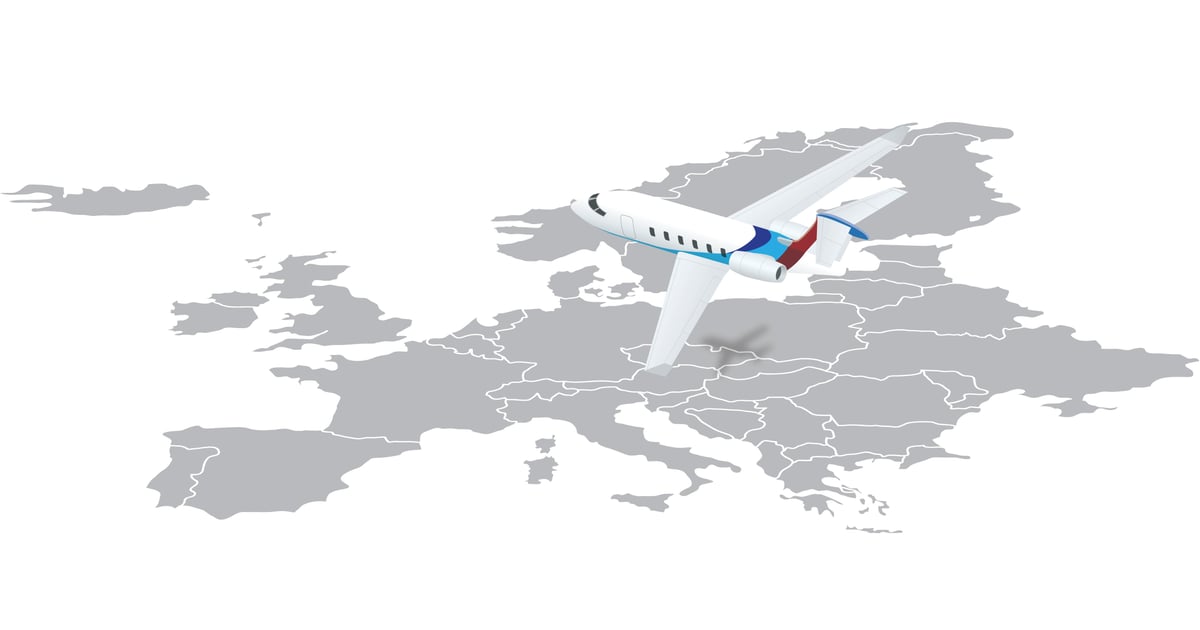Infographic of Business Aviation in Europe | Aviation International News