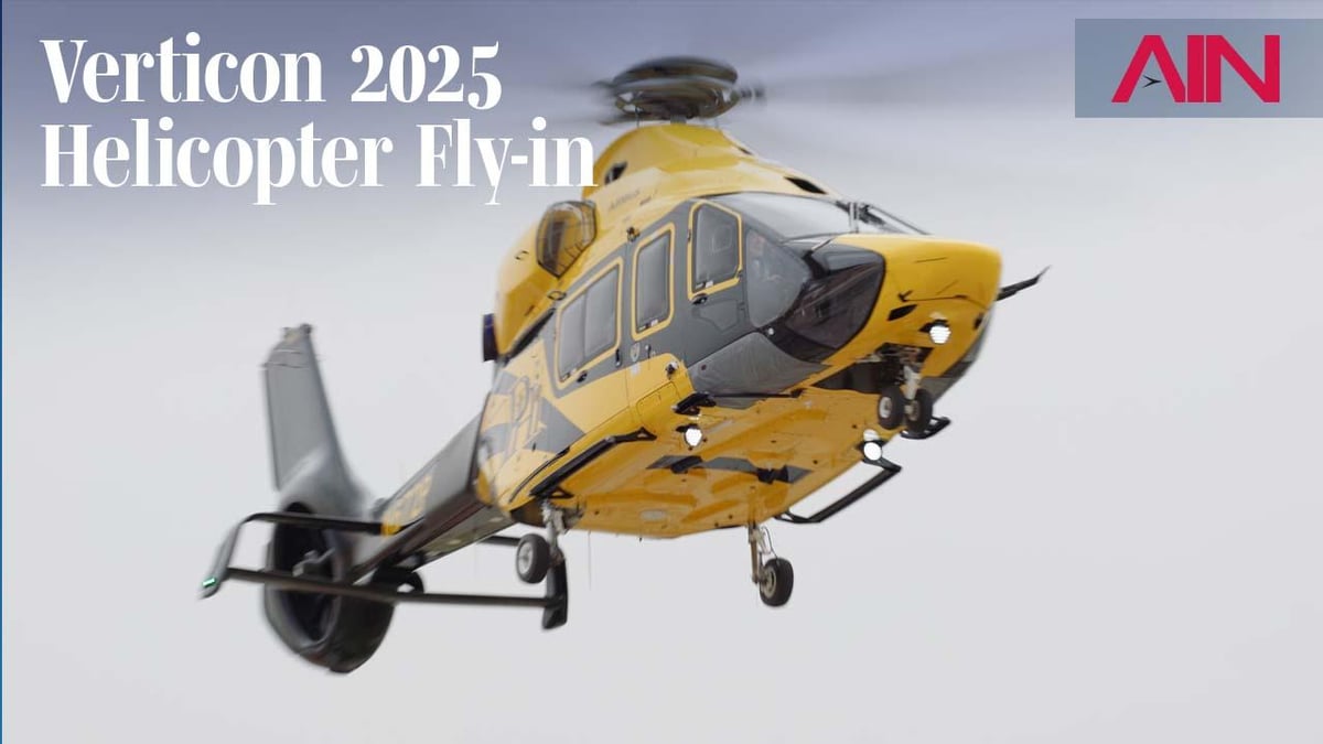 Lots of Helicopters Land at Verticon 2025 Convention in Dallas, Texas | Aviation International News