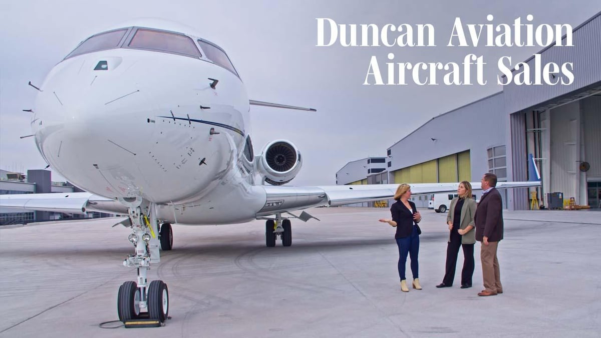 How Duncan Aviation Makes Buying & Selling Private Jets Easy | Aviation ...