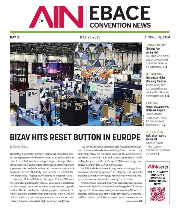 EBACE 2025 Day 2 | Aviation International News