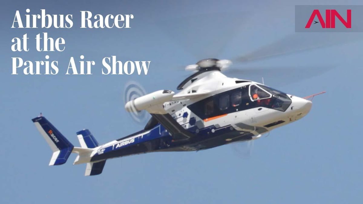 Airbus Racer Compound Helicopter Flies at the Paris Air Show | Aviation ...