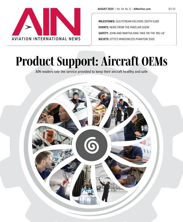AIN August 2025 digital issue | Aviation International News