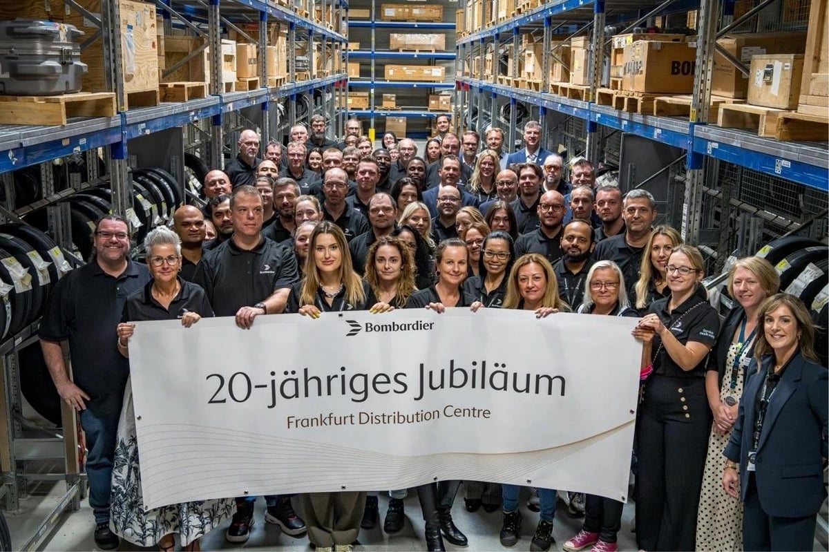 Celebrating 20 years, Bombardier’s Parts Hubs Near New Milestones ...