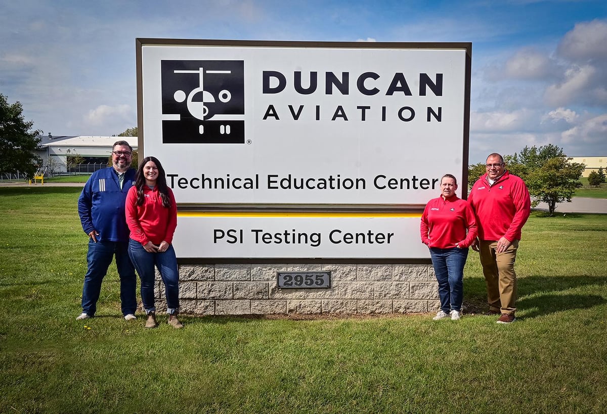 Duncan Aviation Battle Creek Facility Gets FAA Nod as Knowledge Test ...