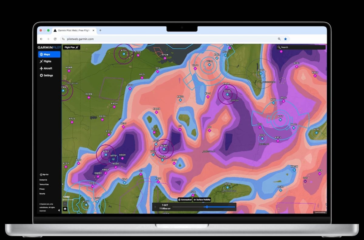 Garmin Adds Advanced Weather Features to Pilot Web Flight Planning ...