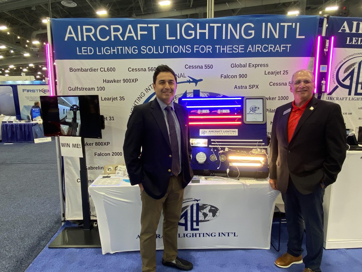 Aircraft Lighting International Shows STC’ed Cabin Lights | Aviation ...