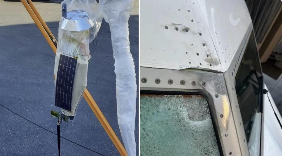 WindBorne Weather Balloon Payload Impacts United Airlines Boeing 737 ...