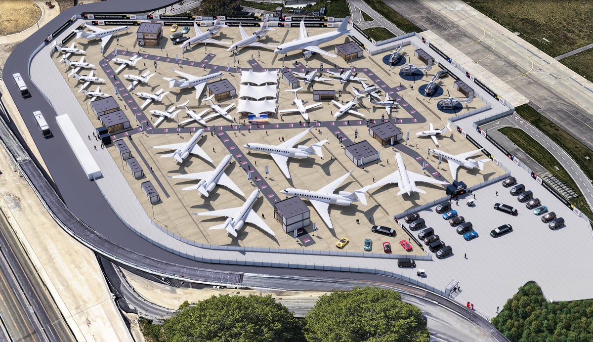 2026 EBACE Show in Geneva Will Feature New Aircraft Static Display Area ...