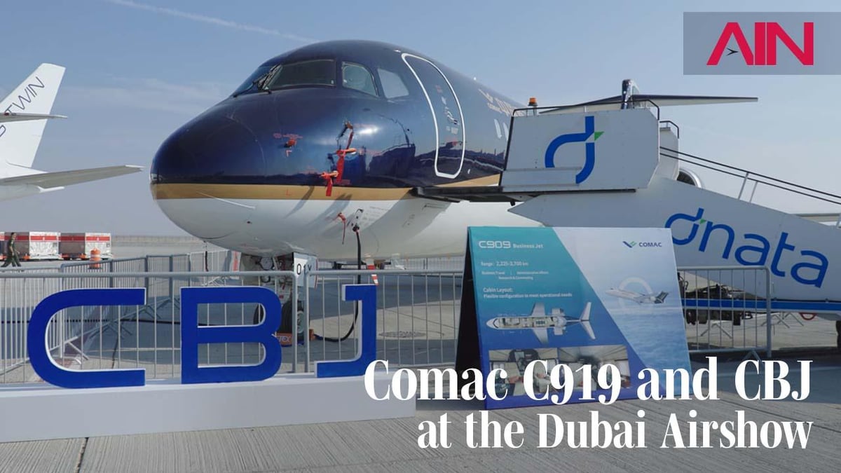 China’s Comac C919 and CBJ Offer Alternatives to Western Airliners and Business Jets | Aviation ...