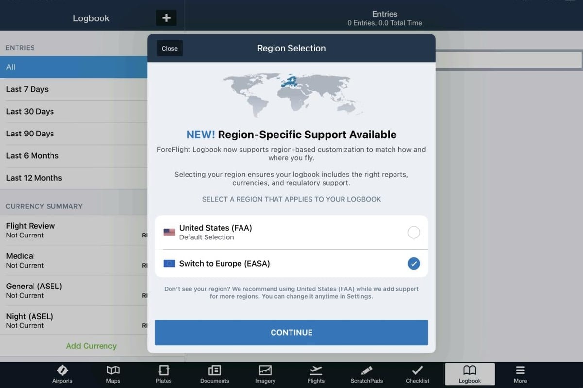 ForeFlight Debuts Logbook Updated for European Pilot Requirements ...