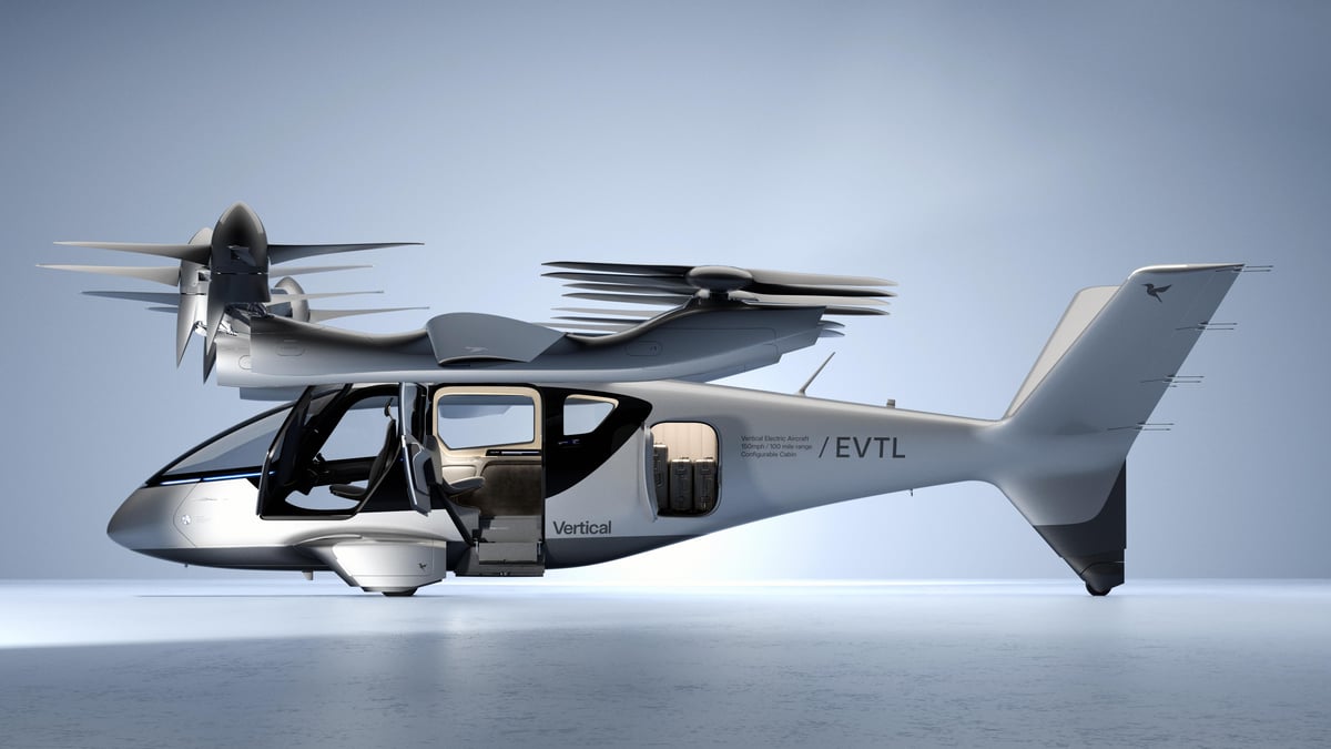 Vertical Aerospace เปิดตัวเครื่องบิน eVTOL ... - Airspace times