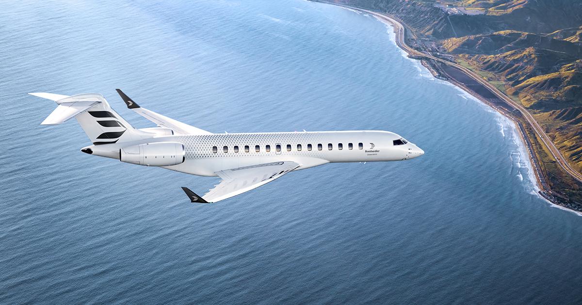 Bombardier Celebrates Milestone Supersonic Global 8000 Bizjet Flight ...