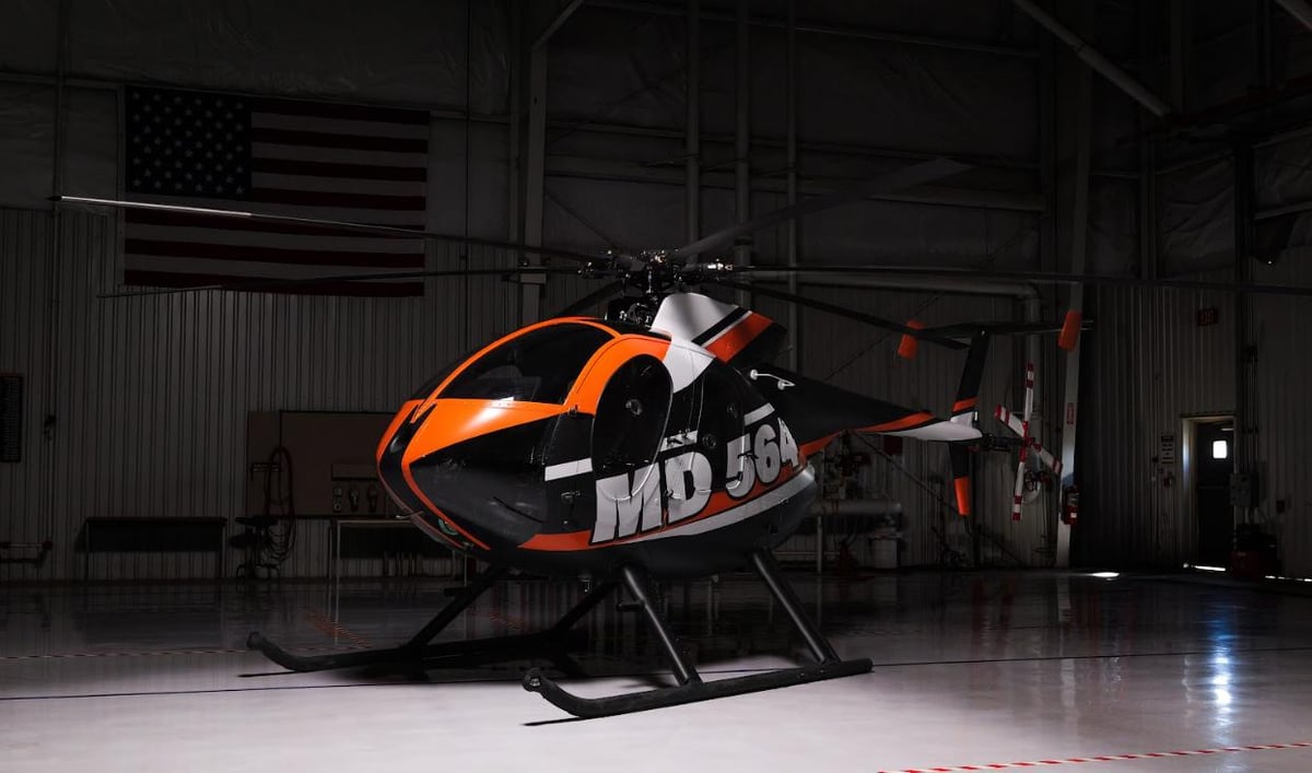MD Helicopters Unveils Six-bladed MD 564 Utility Helicopter | Aviation ...