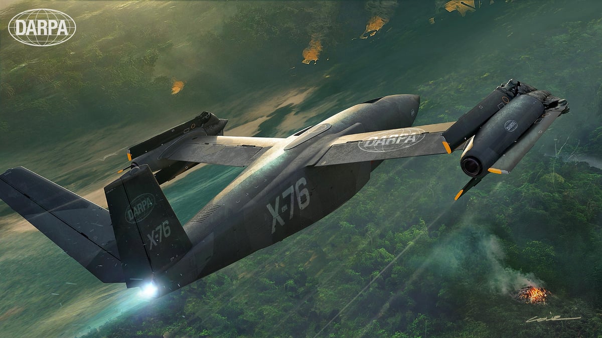 DARPA Grants Bell X-Plane Status for Sprint Program Aircraft | Aviation ...