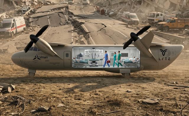 Lyte Aviation Announces SkyClinic VTOL Aeromedical Aircraft Concept ...