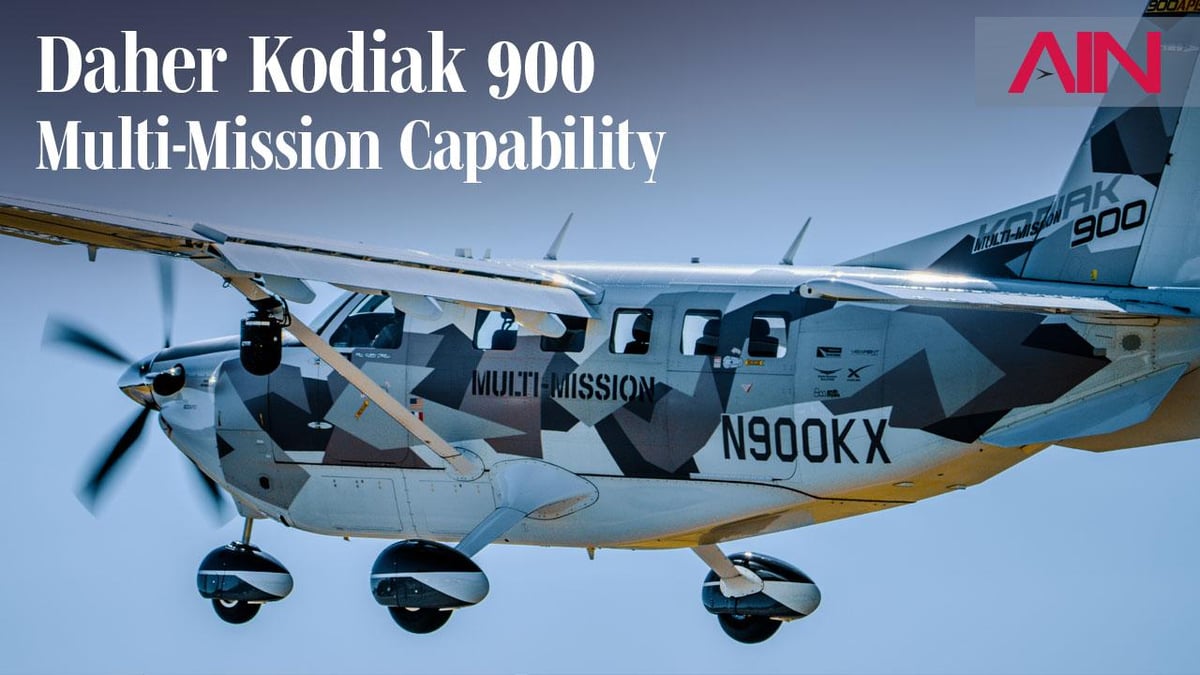 How Daher’s Kodiak 900 Aircraft Got Involved in Las Vegas Police Car ...