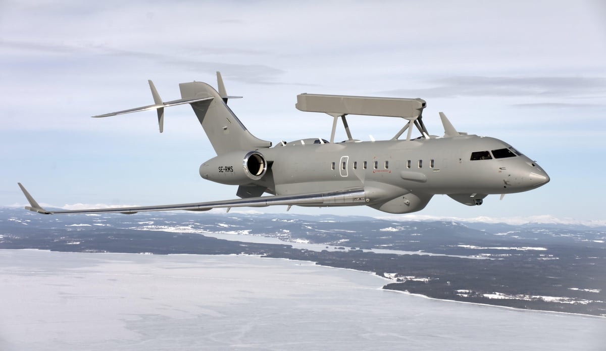 Canada Chooses Saab/Bombardier GlobalEye Early Warning and Control ...