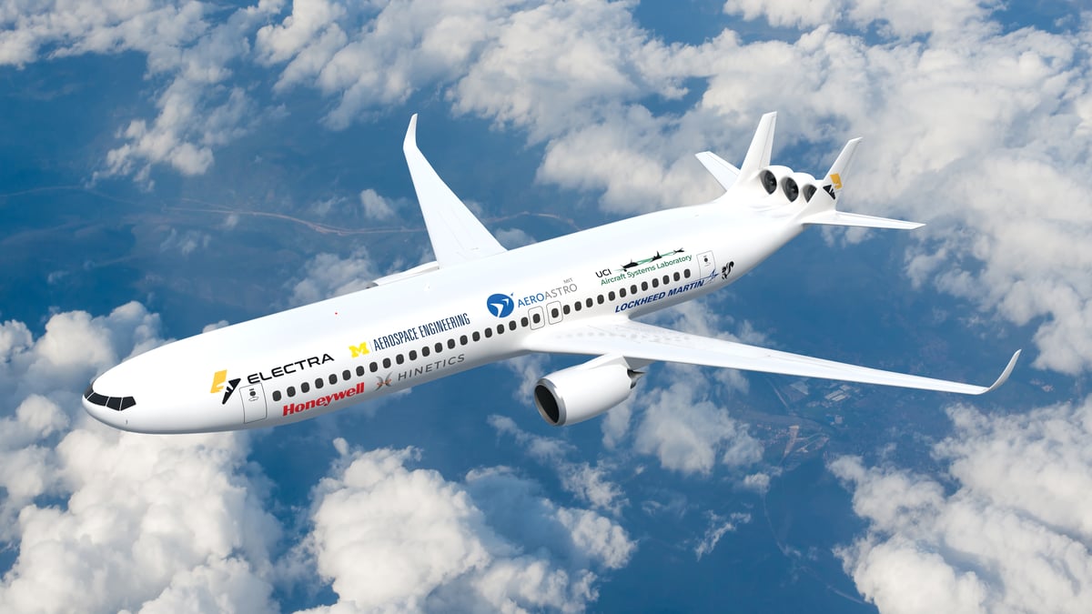 Electra Unveils Turbo-electric Airliner Concept for NASA AACES 2050 ...
