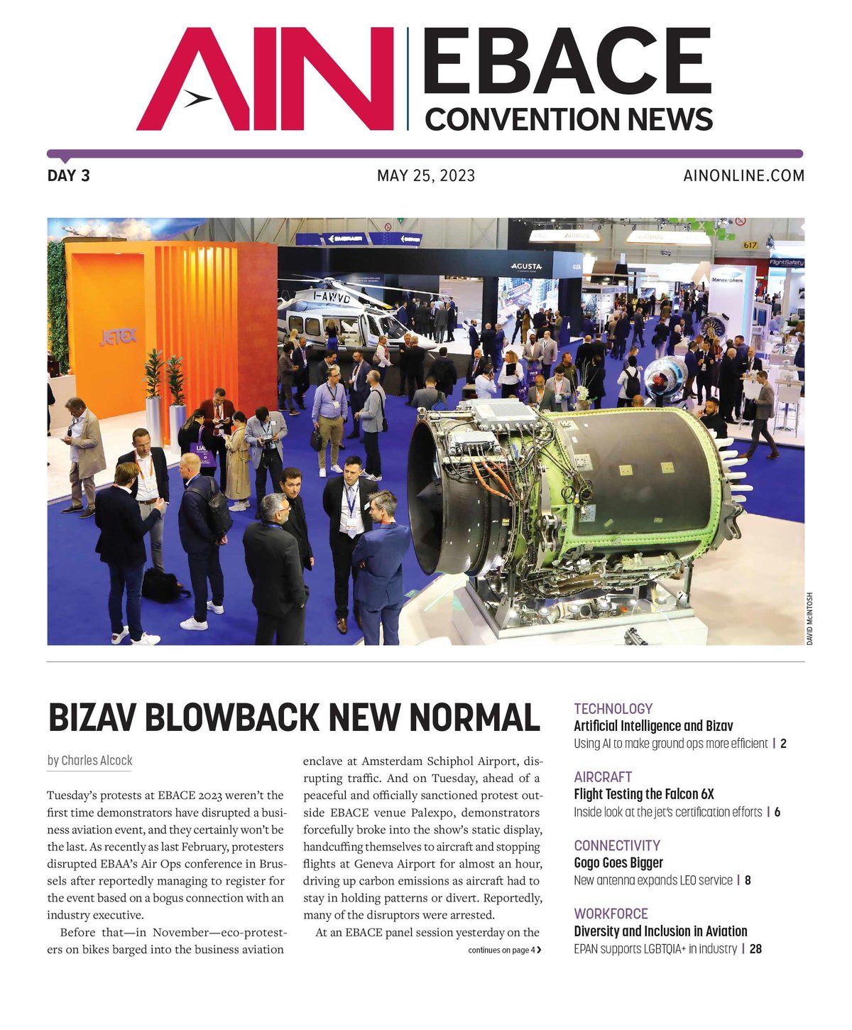 EBACE 2023 Day 3 | Aviation International News