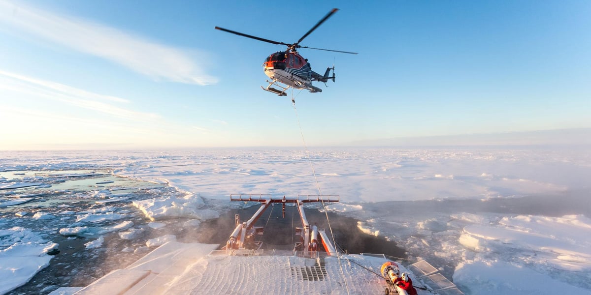 DRF Modifies Another Helo for Arctic Research Ship | Aviation ...