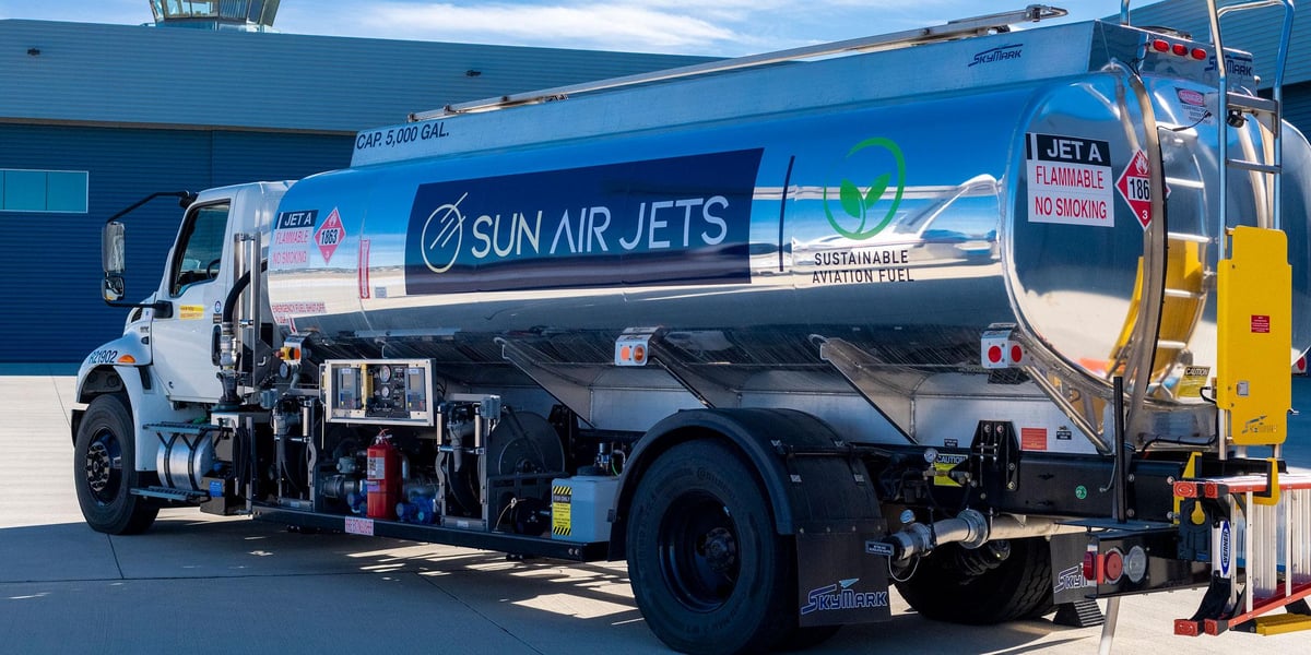 California FBO Sun Air Jets Starts Permanent SAF Supply | Aviation ...