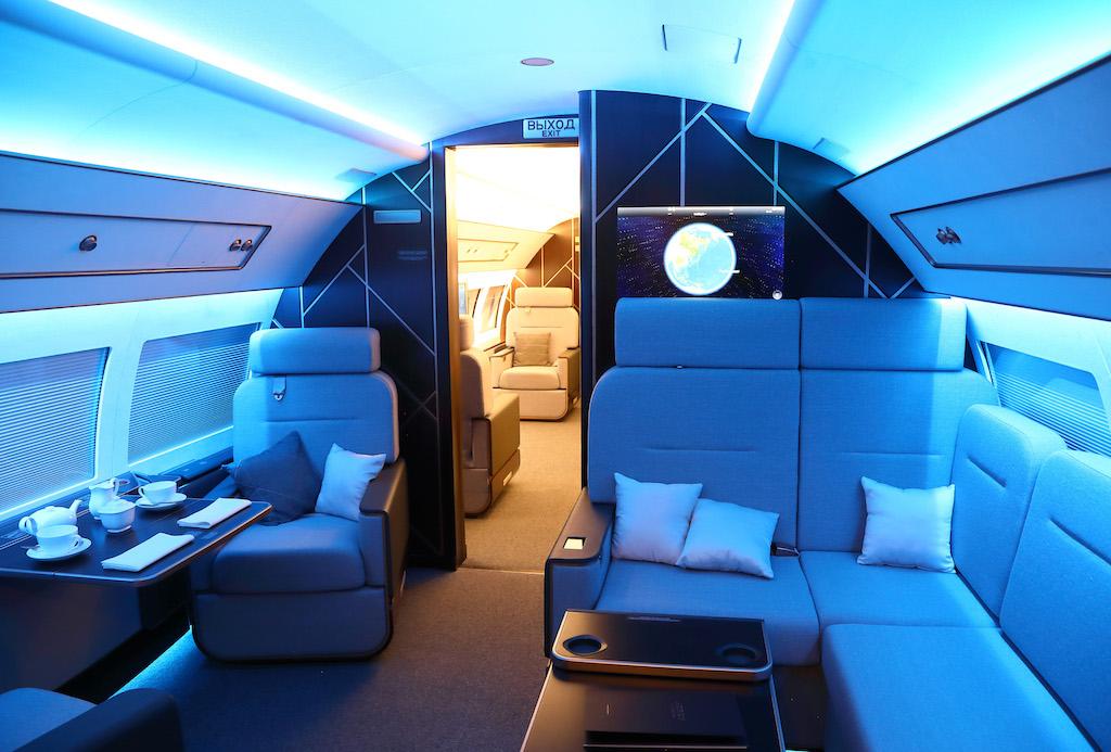 Sukhoi Pitches VIP Superjet 100 as Aurus Bizliner | Aviation ...